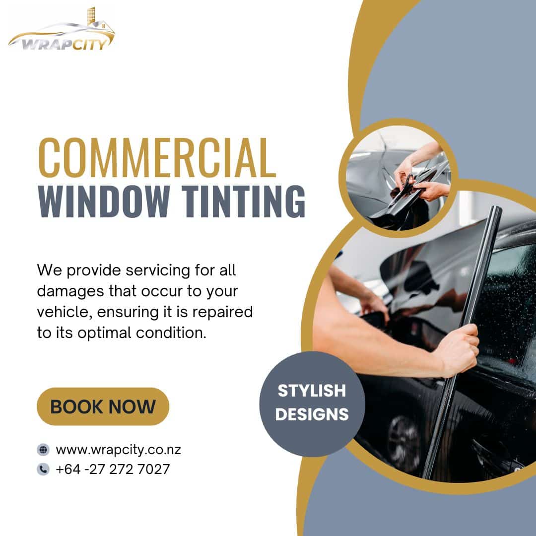Commercial Window Tinting Services | Wrapcity